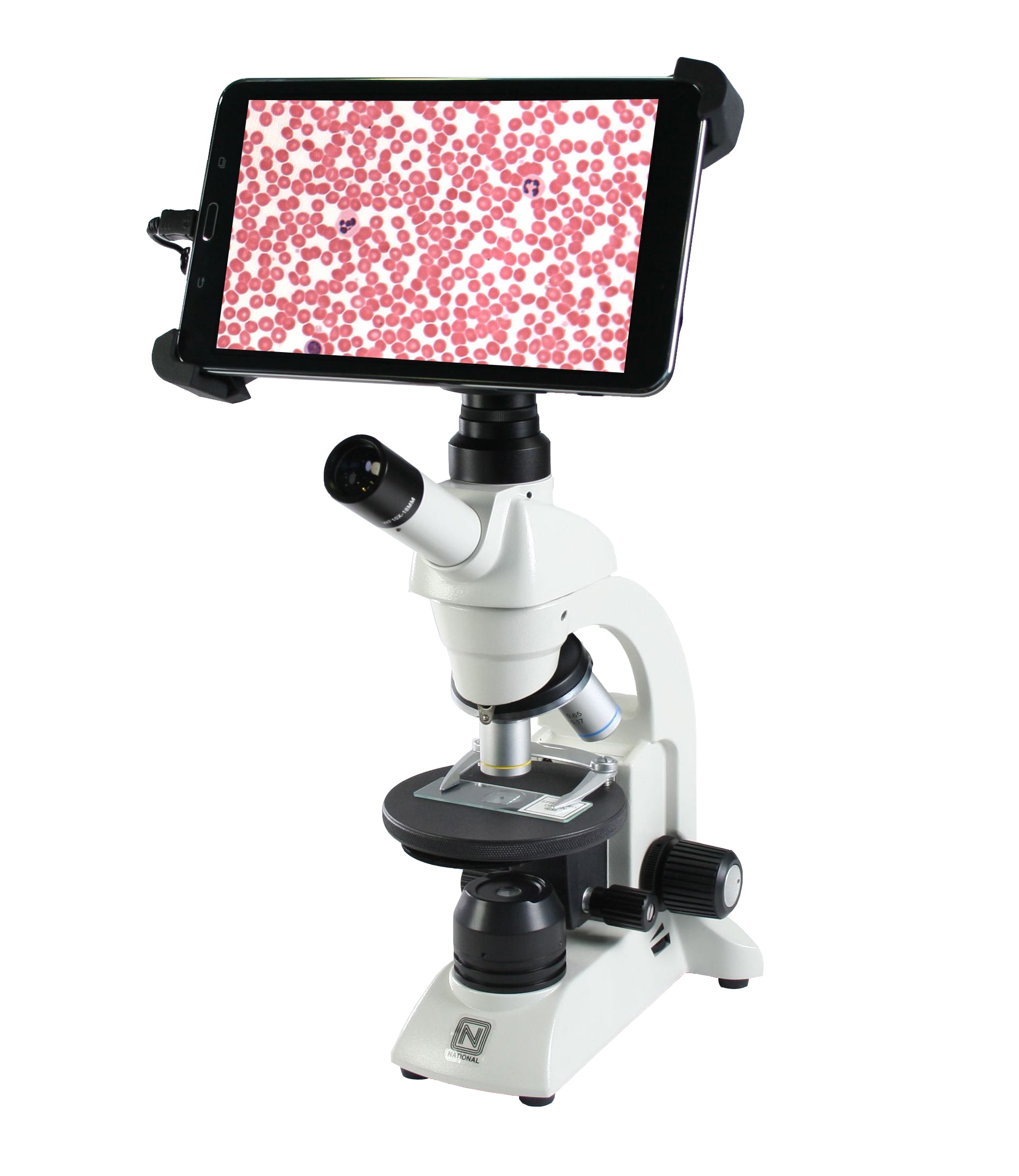 Digital Compound Microscope with Detachable 8" Tablet (BTW1-205-RLED ...