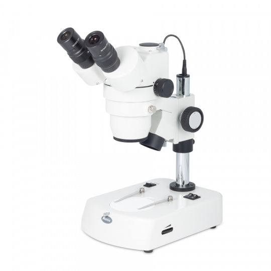 Educational Trinocular Stereo Zoom (1X-4X) Microscope - 420T-430PLL-10 ...