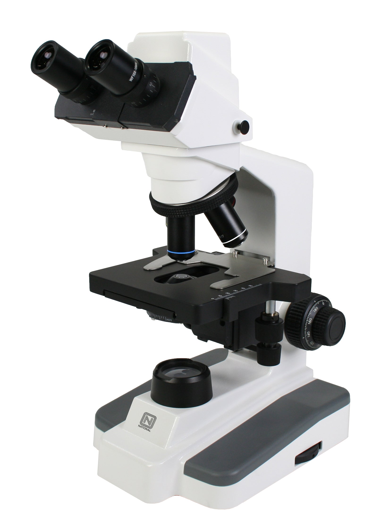 University or Laboratory Compound Microscope with LED Illumination and ...